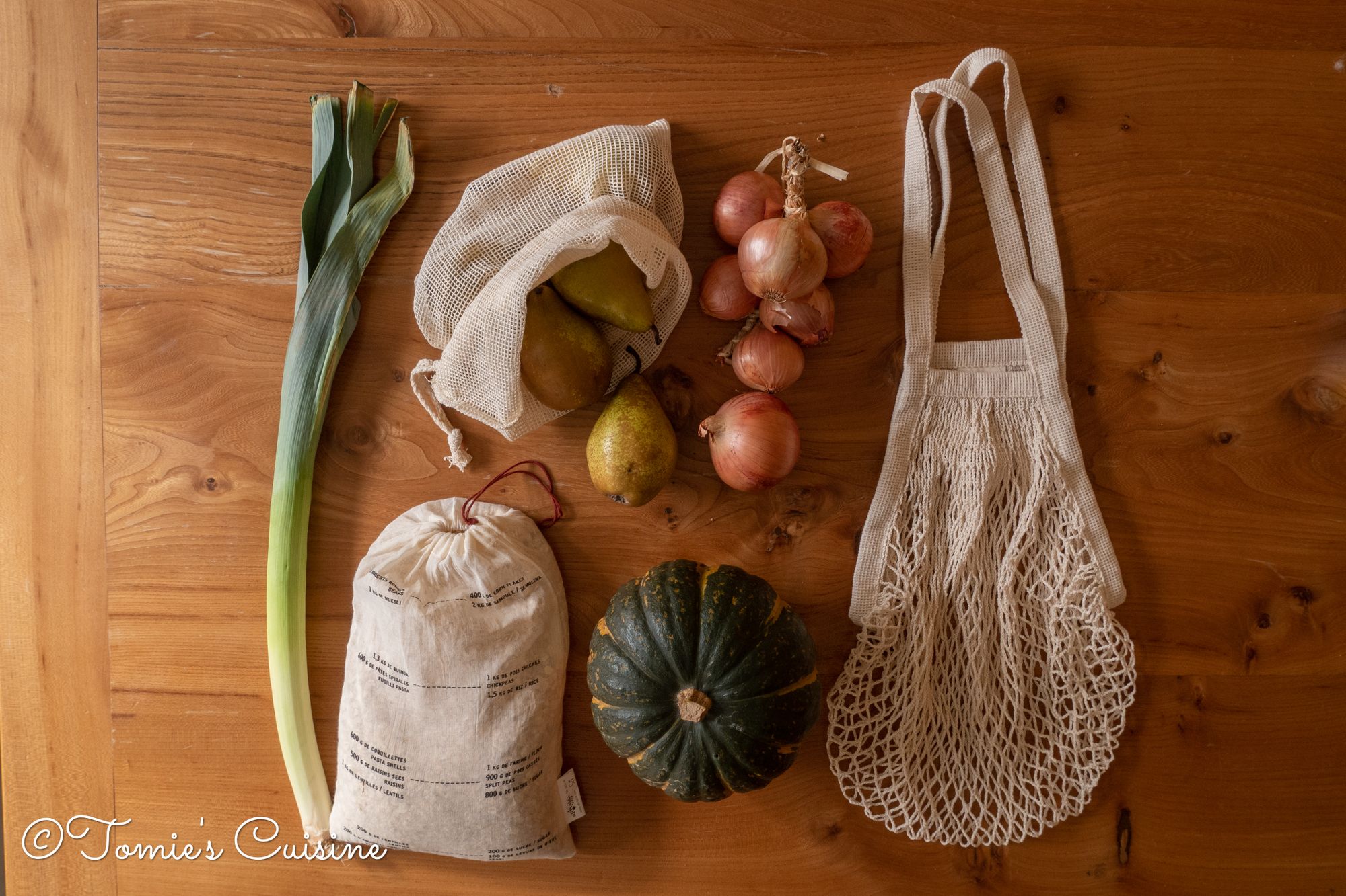 Reusable produce bags first impressions - Tomie's Cuisine