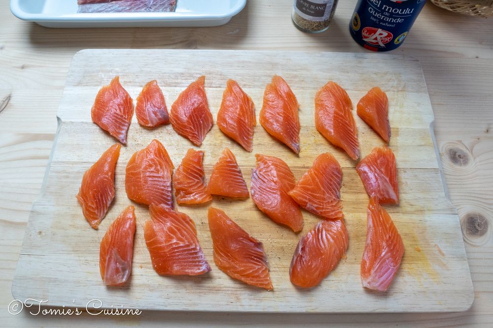 Salmon Nanbanzuke (marinated fried salmon) recipe