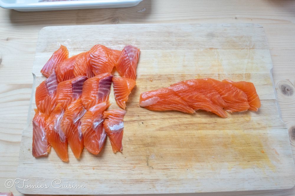 Salmon Nanbanzuke (marinated fried salmon) recipe