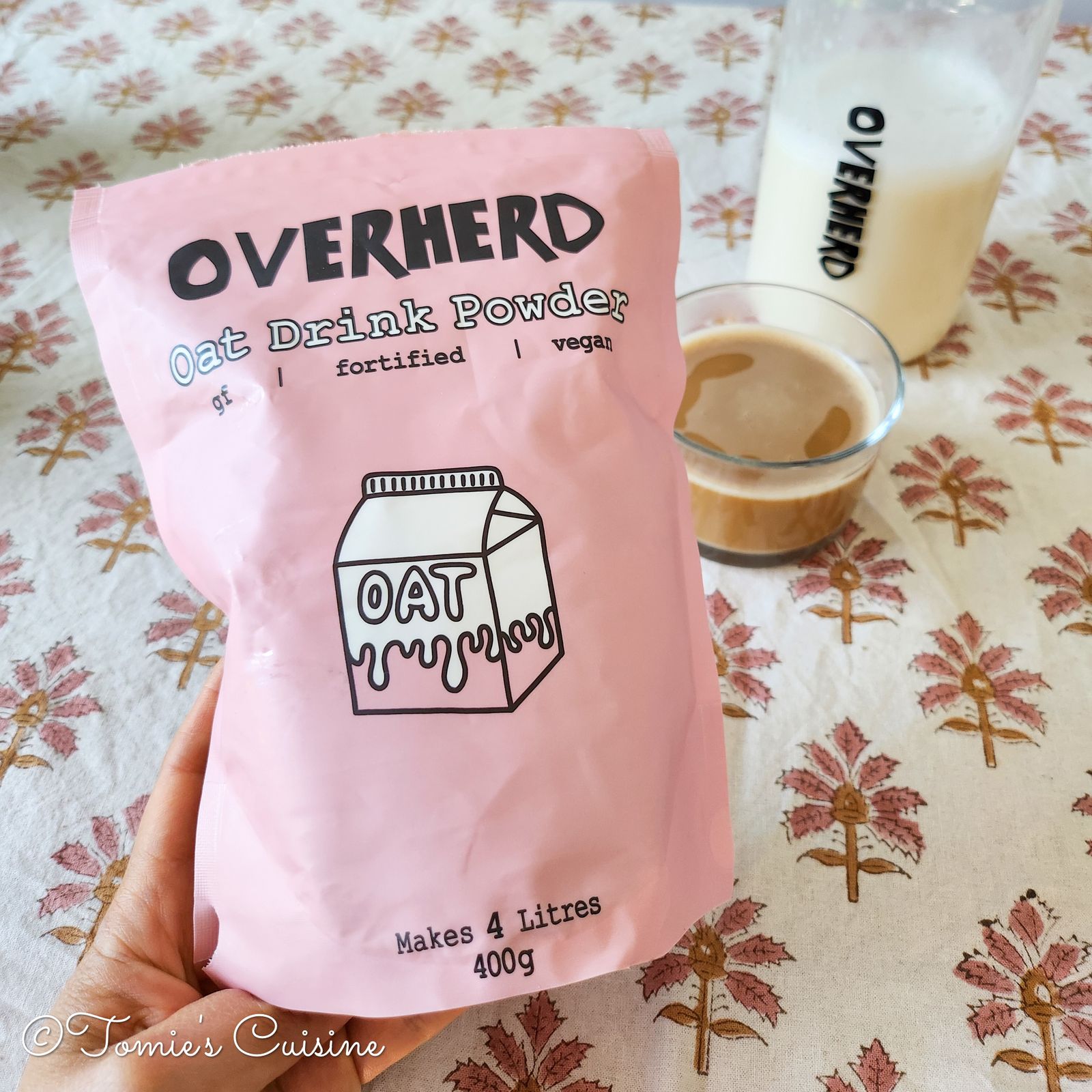 Overherd oat milk powder review